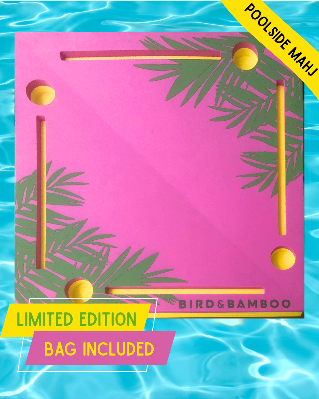Mahjong Mats – Bird & Bamboo