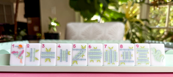 The Allure Mahjong Tile Set – Bird & Bamboo