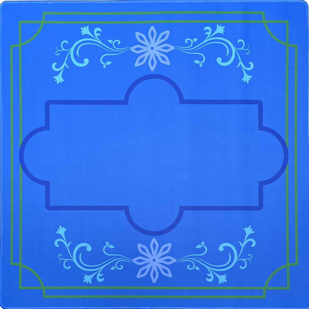 The Ornamental Mahjong Mat – Bird & Bamboo